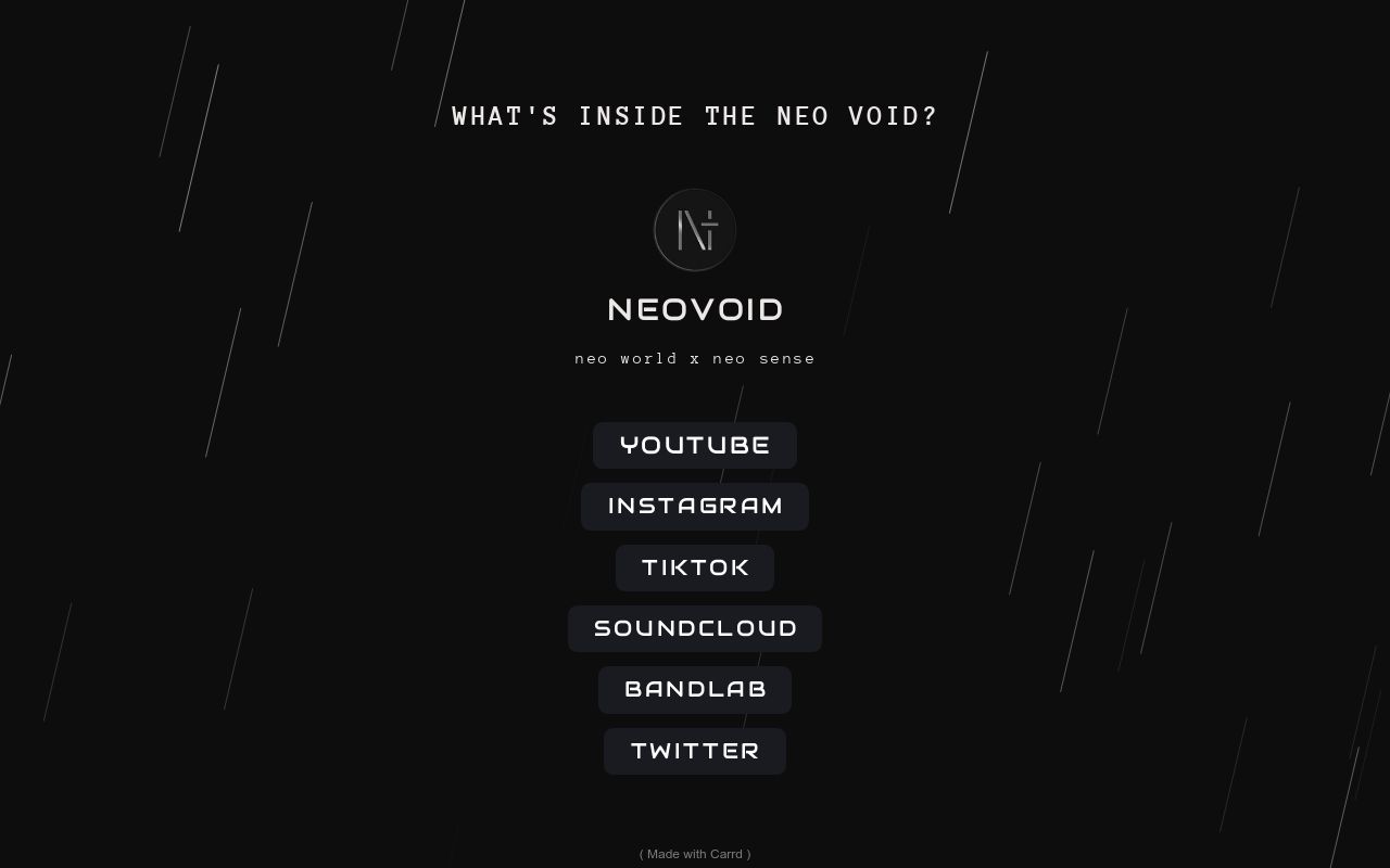 Inside the NEOVOID